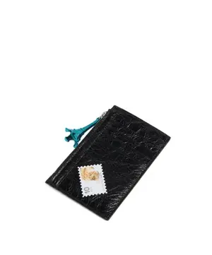 Balenciaga Cash Printed Zip Wallet