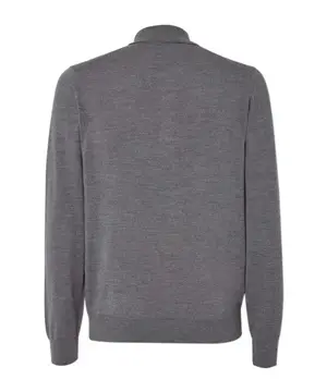 Fendi Long-sleeve Polo Shirt - Grey
