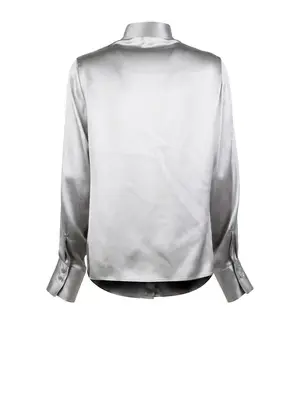 Eleventy Buttoned Shirt With Lapel Collar