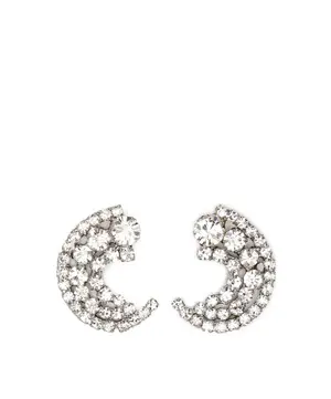 JENNIFER BEHR Crystal-set Earrings - Silver
