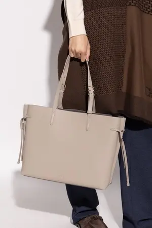 Furla Ava Shopper Bag - Nude
