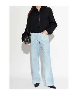 Michael Kors Twill Bomber Jacket