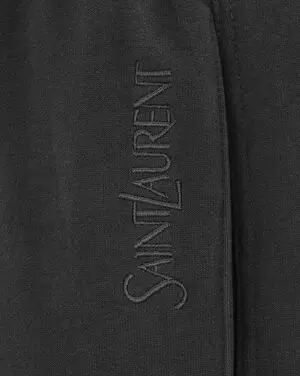 Saint Laurent Drawstring Straight Leg Trousers
