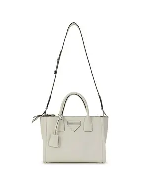 Prada Logo Detail Top Handle Bag