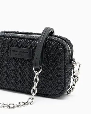 Emporio Armani Chain Linked Embossed Camera Case