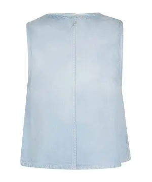 DONDUP Scoop Neck Sleeveless Top