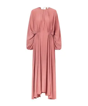 LANVIN Open-back Gathered Maxi Dress