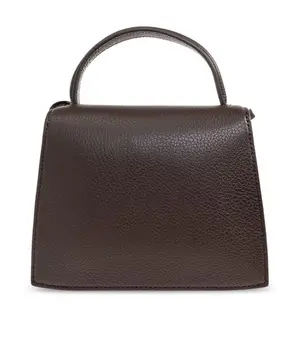 BY MALENE BIRGER Logo-embossed Leather Tote Bag