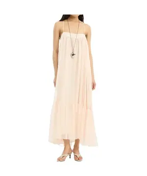 ROTATE BY BIRGER CHRISTENSEN Chiffon A-line Midi Dress