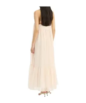 ROTATE BY BIRGER CHRISTENSEN Chiffon A-line Midi Dress