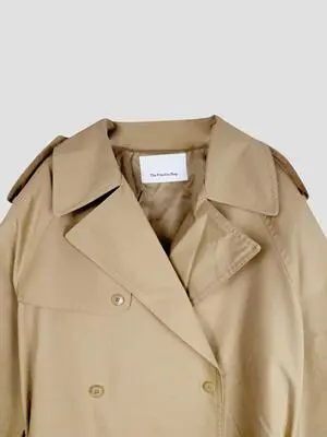 THE FRANKIE SHOP Riva Oversized Trench Coat