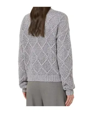 Max Mara Ellade Cropped Jumper With Sequins
