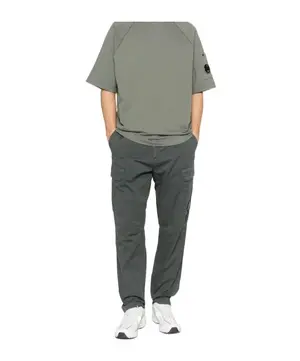 C.P. COMPANY Logo Plaque Cargo Trousers