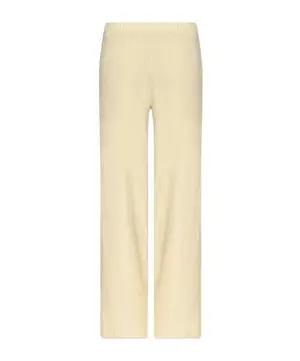LISA YANG Straight Leg Trousers With Elasticated Waistband