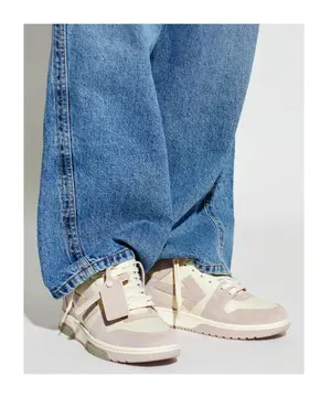 Off-White Out Of Office Low Top Sneakers - Nude