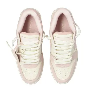Off-White Out Of Office Low Top Sneakers - Nude