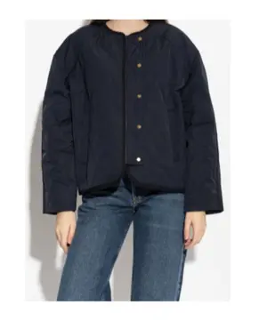 Ulla Johnson Quilted Press-stud Jacket - Black