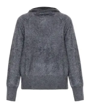 LISA YANG Rosaline Sweater - Graphite Brushed