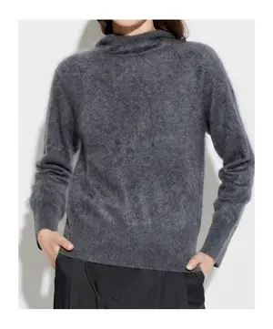 LISA YANG Rosaline Sweater - Graphite Brushed