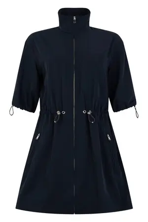 Veronica Beard Akerman Zip-front Mini Dress