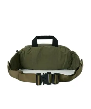 C.P. COMPANY Zippered Crossbody Bag With Top Handle - Khaki