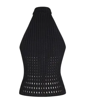 Simkhai Halter Neck Knotted Top