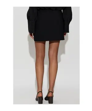 ROTATE BY BIRGER CHRISTENSEN Crepe Flower Mini Skirt