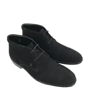 TOD'S Suede Lace-up Casual Boots