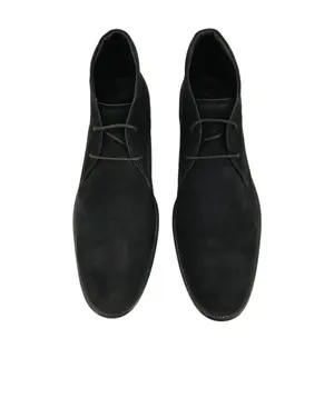 TOD'S Suede Lace-up Casual Boots