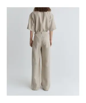 Séfr Arno Wide-leg Linen Trousers