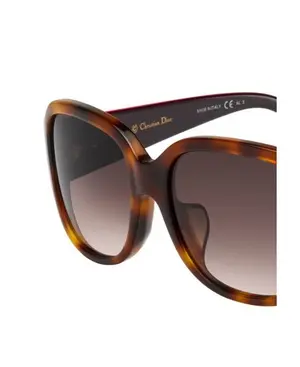Dior Oval Sunglasses With Logo Legs