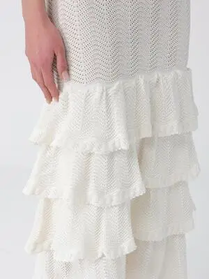 TWINSET Ruffled Midi Dress