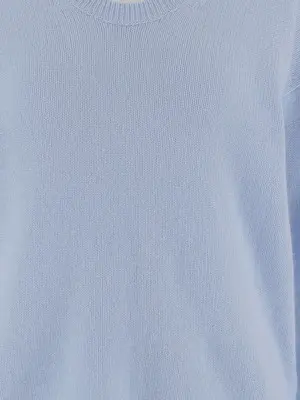 ALLUDE V-neck Cashmere Sweater - Blue