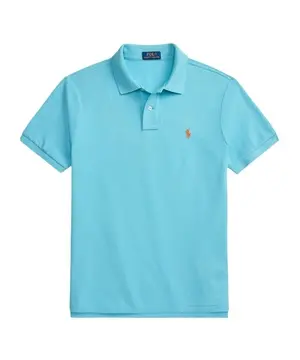 Polo Ralph Lauren Logo-embroidered Straight Hem Polo Shirt