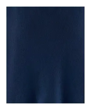 ALLUDE Cashmere V-neck Knitted Sweater - Blue
