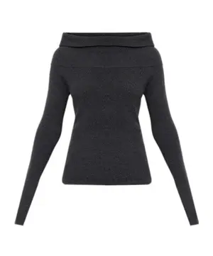 LISA YANG Claudina Long-sleeve Top - Eclipse