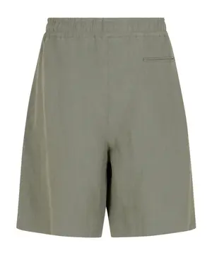 Giorgio Armani Relaxed Fit Drawstring Shorts - Gray