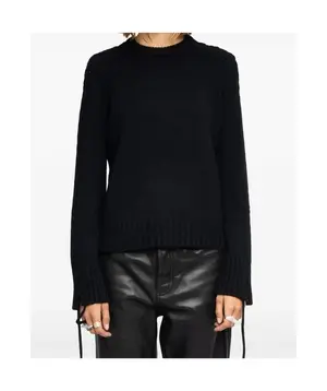 Zadig&Voltaire Long-sleeved Sweater With Tie Detail