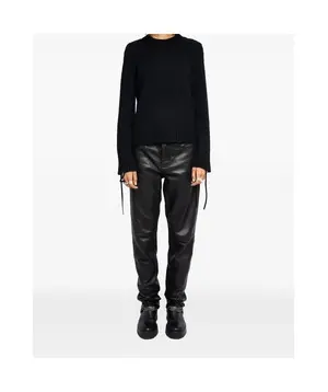 Zadig&Voltaire Long-sleeved Sweater With Tie Detail
