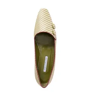Grosgrain trim flats