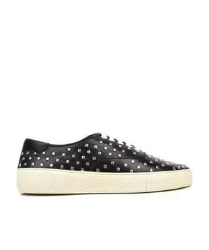 Saint Laurent Studded Lace-up Sneakers