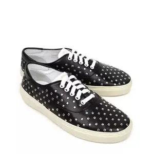 Saint Laurent Studded Lace-up Sneakers