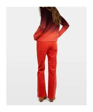 Zadig&Voltaire Gradient Dye Crew Neck Long Sleeve Sweater