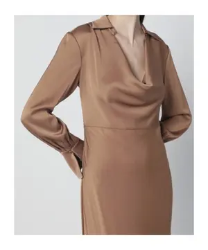 Simkhai Adelle Satin Maxi Dress