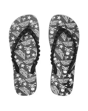 Philipp Plein Pattern Printed Studded Sandals