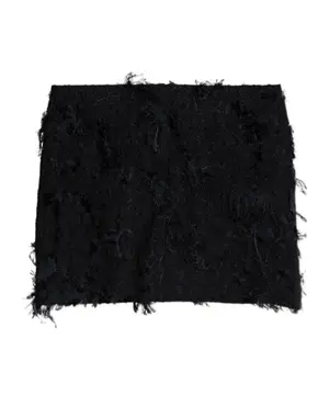SAMSOE SAMSOE Frayed Mini Skirt