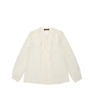 Max Mara Curved Hem Blouses