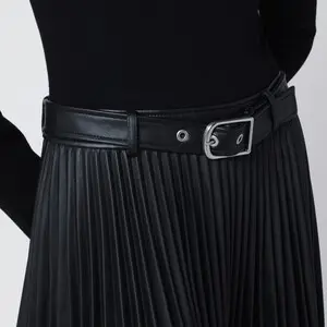 Simkhai Pleated Midi Dress