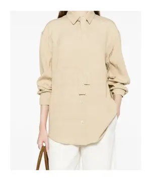 Herno Long-sleeved Shirt With Tie-neck Collar