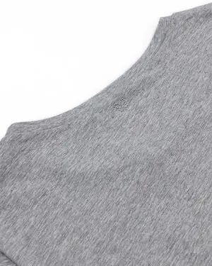 Max Mara T-shirt With Round Neck And Short Sleeves - Gray